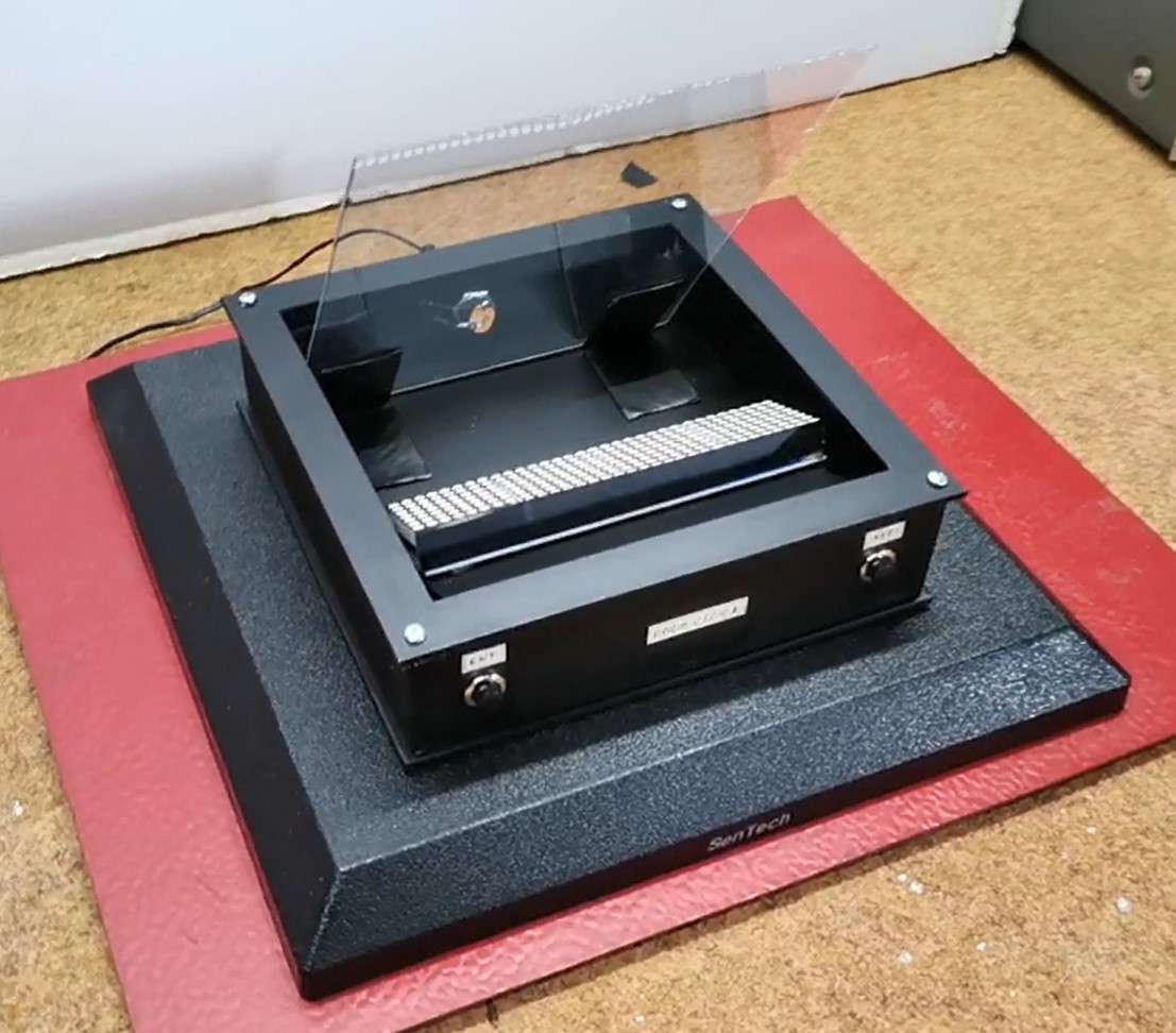 DIY Arduino Holographic Matrix Clock | project