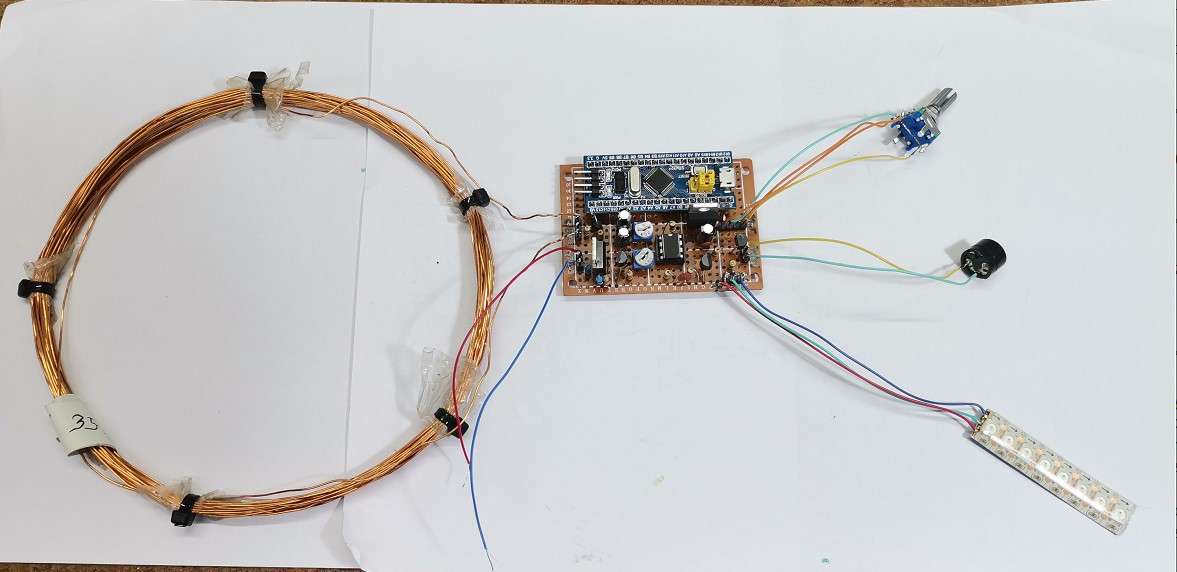 DIY Sensitive STM32 Pulse Indiction Metal Detector (Arduino IDE)
