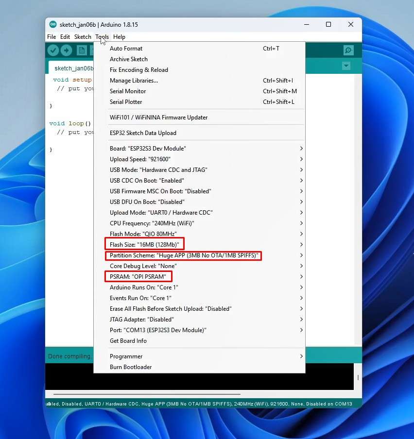 ESP32 Aneroid Barometer using Squareline Studio and LVGL on CrowP..