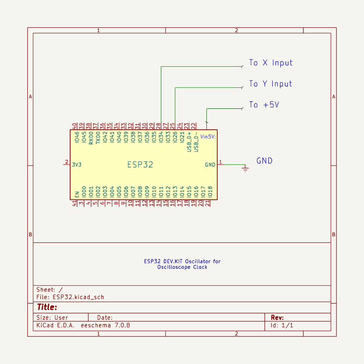 How to make Simplest ever Oscilloscope Clock | project