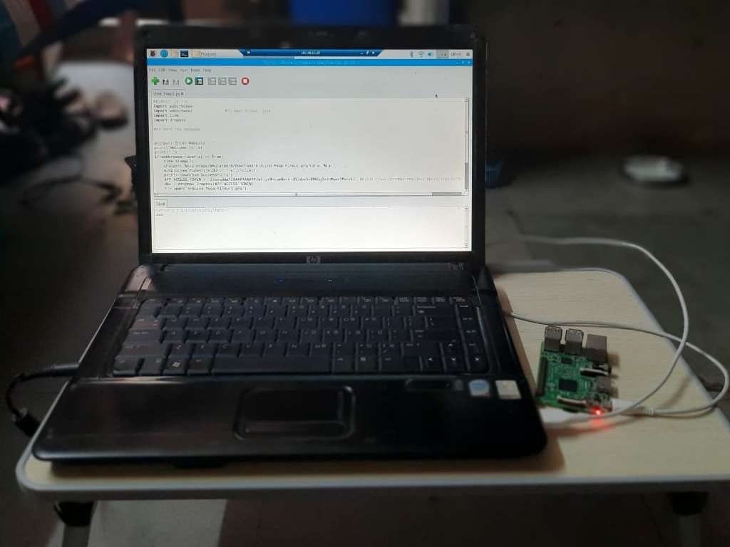 The Application Based Attendance System By Raspberry Pi Project