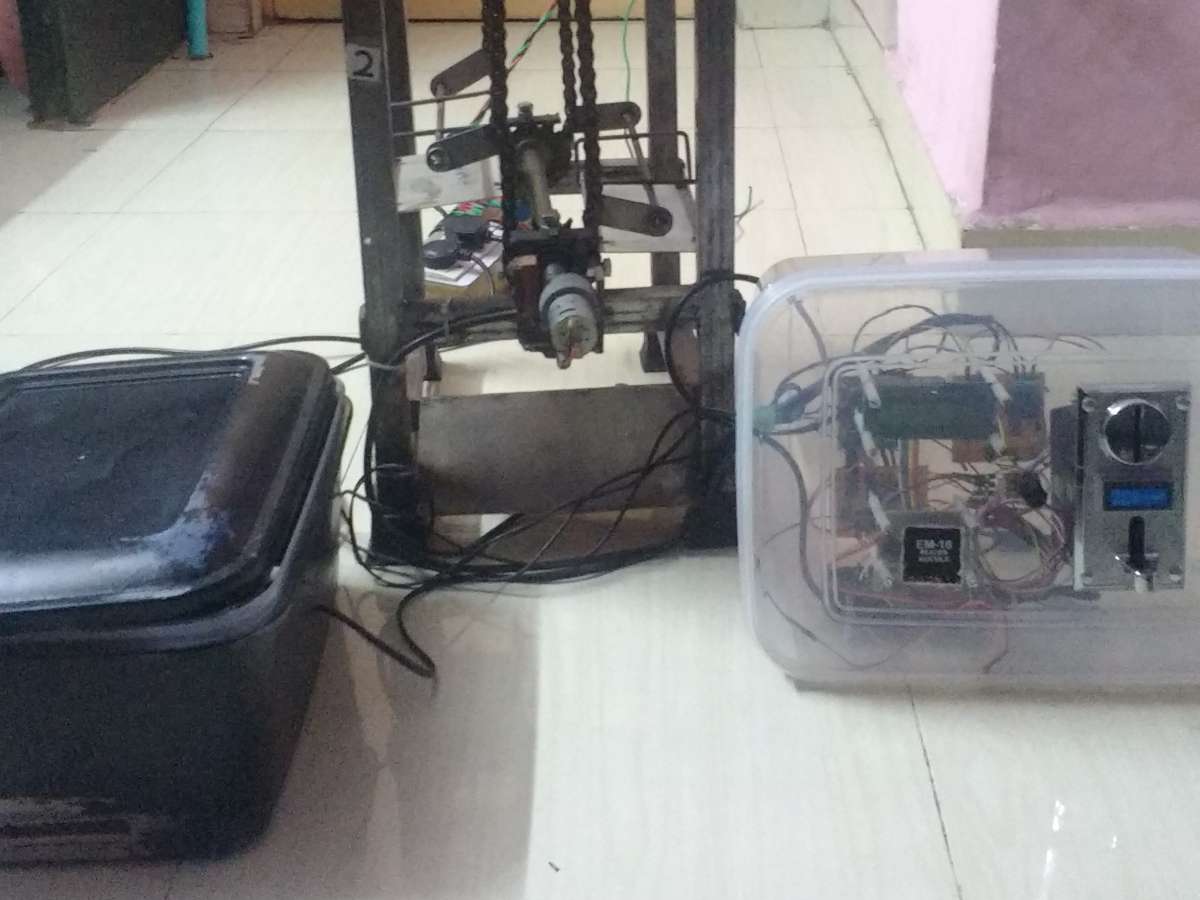 Automatic Rotary Car Parking System | project