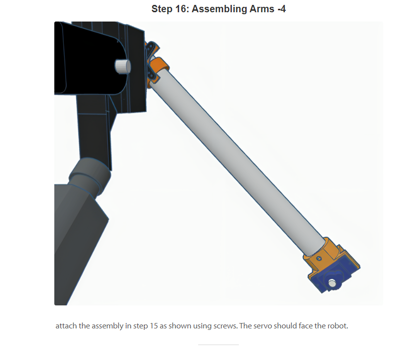 3D Printed HUMANOID ROBOT With Face Tracking Based on Arduino Uno..