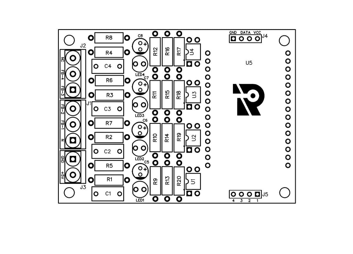 4 Channel Home Automation with CADIO | project