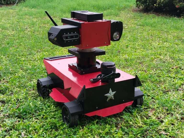Autonomous Mobile Robot with integrated Defense | project