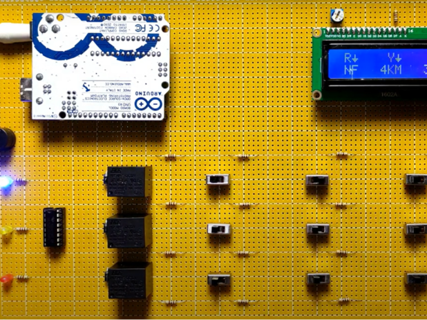 UNDERGROUND CABLE FAULT DISTANCE LOCATOR | project
