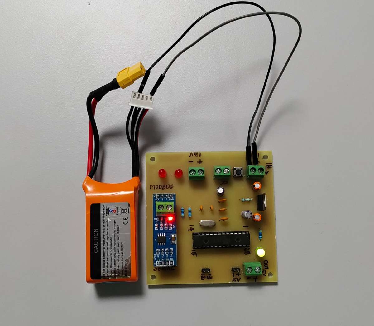 Embedded board for effective PLC communication via Modbus | proje..