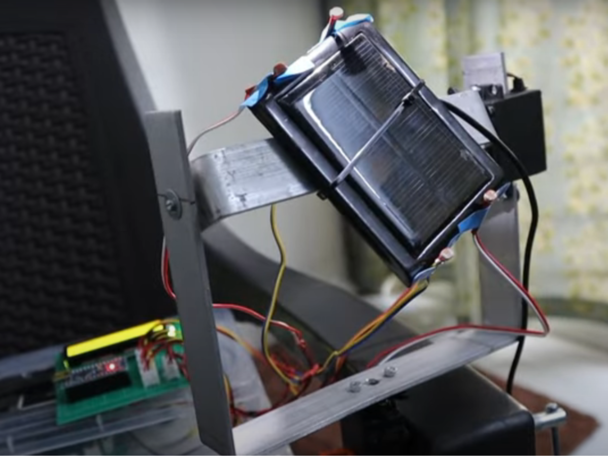 Track and Tilt- IOT Based Dual Axis Solar Tracker with Edge Ai in..