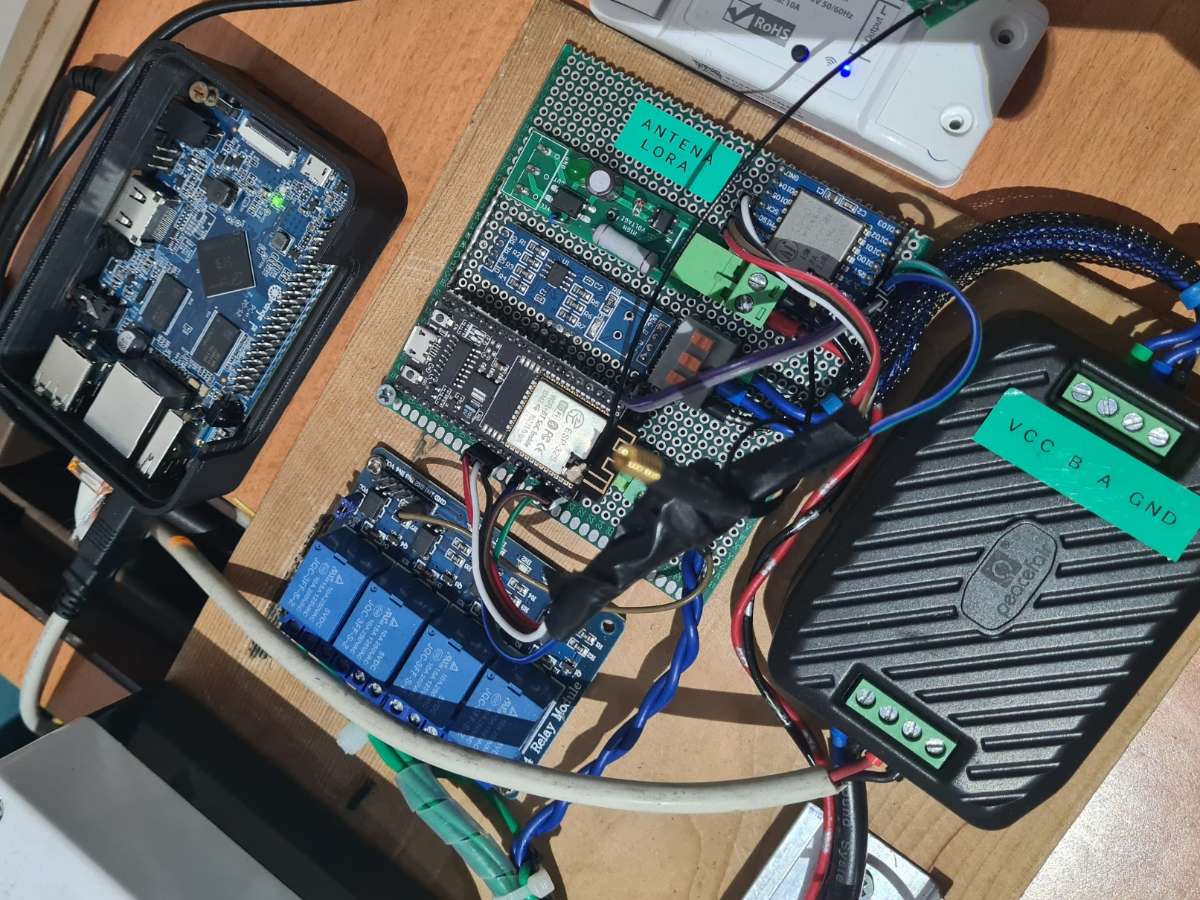 Gateway LoRaWAN Monitoring Electricity | project